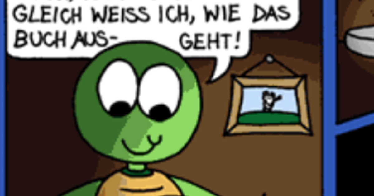Zum Abschied ein Comic | Magnet